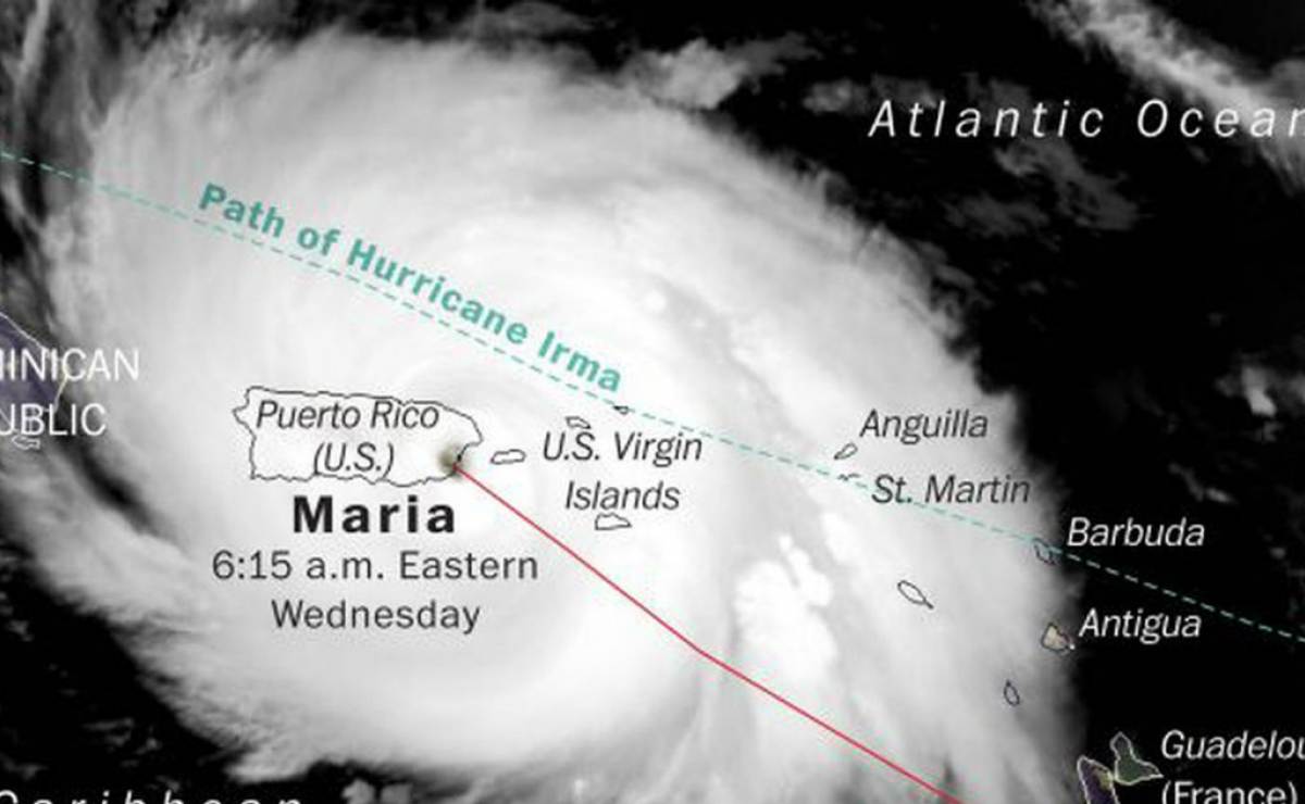 El huracán María dejó a Puerto Rico en un completo apagón - CiberCuba