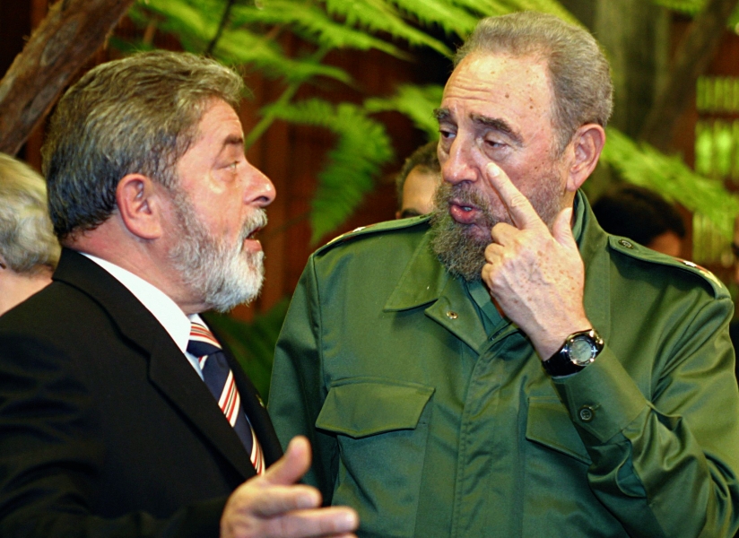 Fidel Castro y Lula - CiberCuba