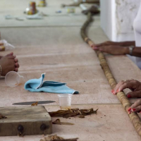 GALERÍA: Así se confecciona el tabaco más grande del mundo