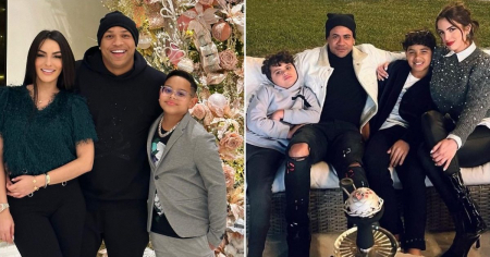 Así fue la Navidad en familia de Alexander Delgado y Randy Malcom