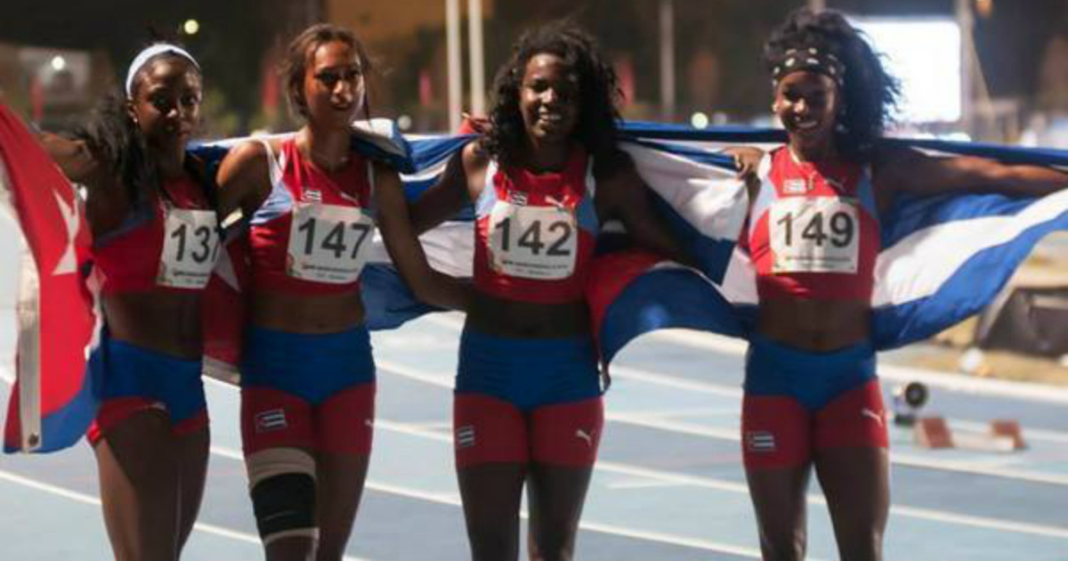 Cierre dorado del atletismo cubano en Barranquilla