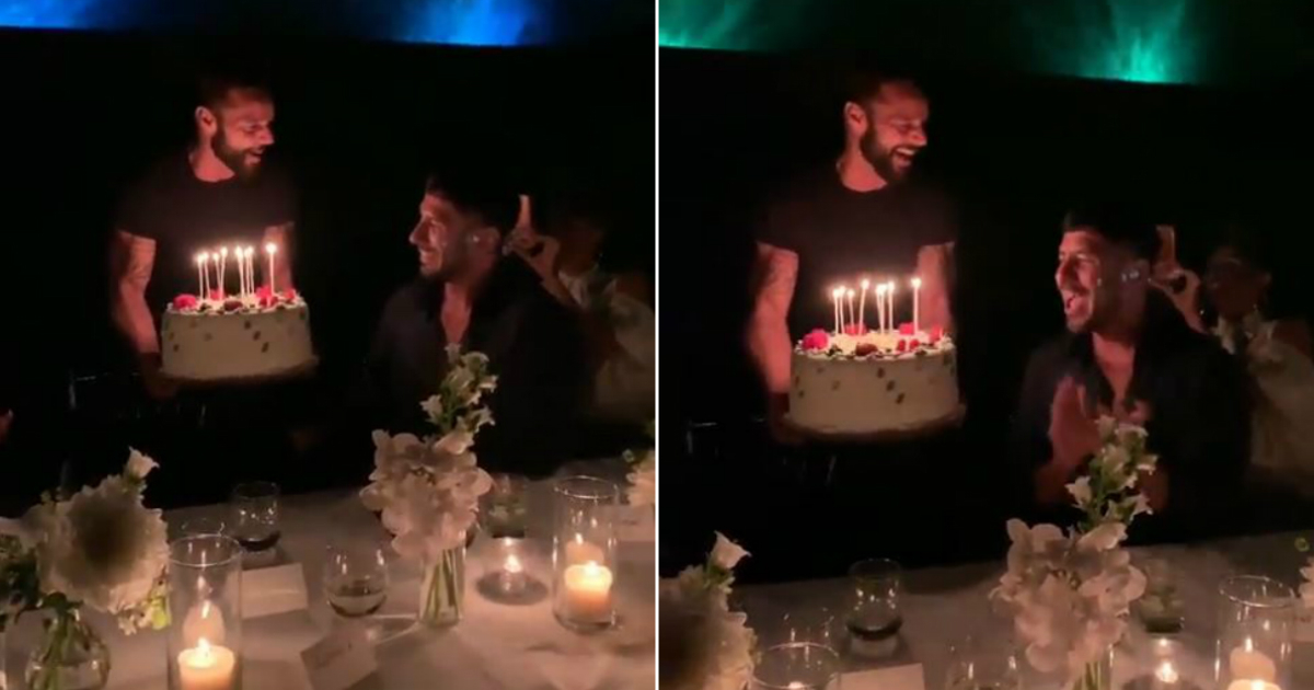 Ricky Martin besa a su marido Jwan Yosef en la fiesta de su 35 cumpleaños