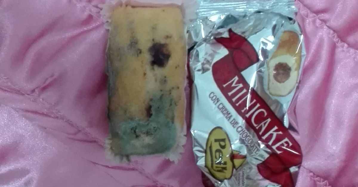 Cubana compra un panqué con moho: "¿Quién me devuelve el dinero de este ...