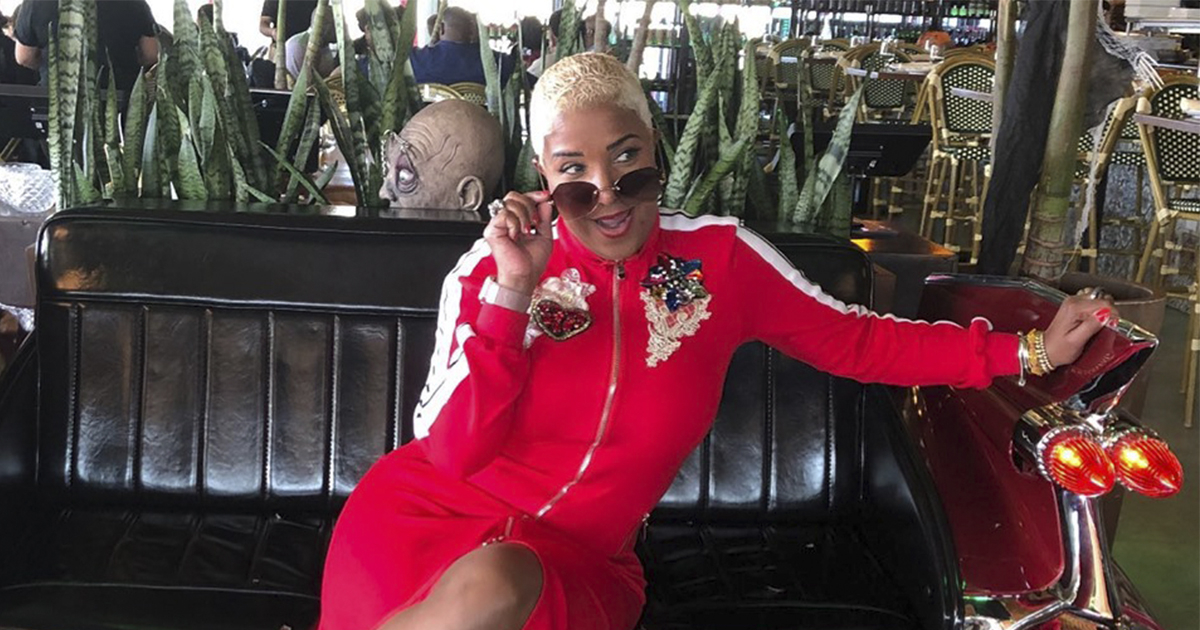 Haila se pasea por la ciudad de Miami, Florida