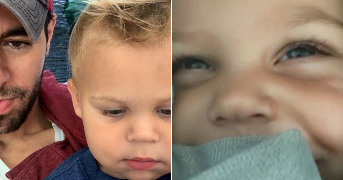 El tierno vídeo de Enrique Iglesias jugando con su hijo Nicholas: "La ...