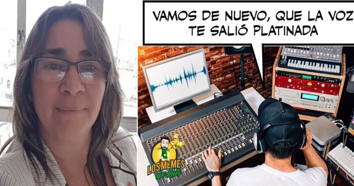 Comienzan a circular en redes sociales los memes de "la voz platinada"