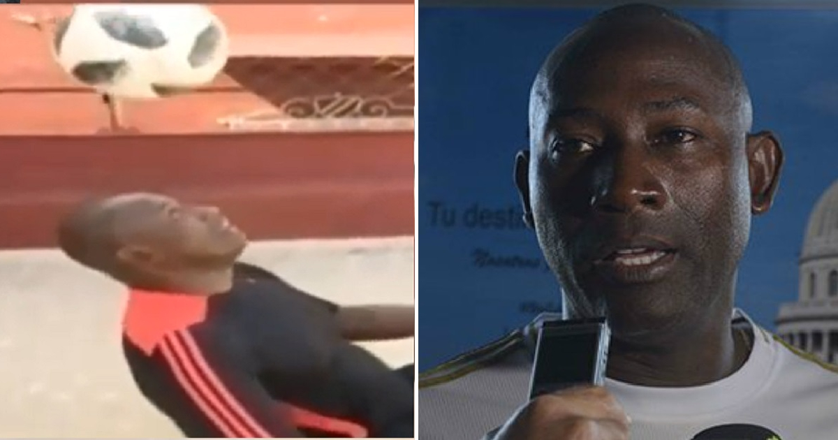 Cubano Erick Hernández bate su propio récord Guinness de dominio del balón