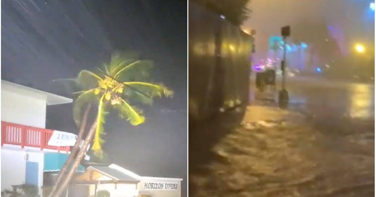 Tormenta tropical Eta azota el sur de Florida con fuertes vientos y lluvias