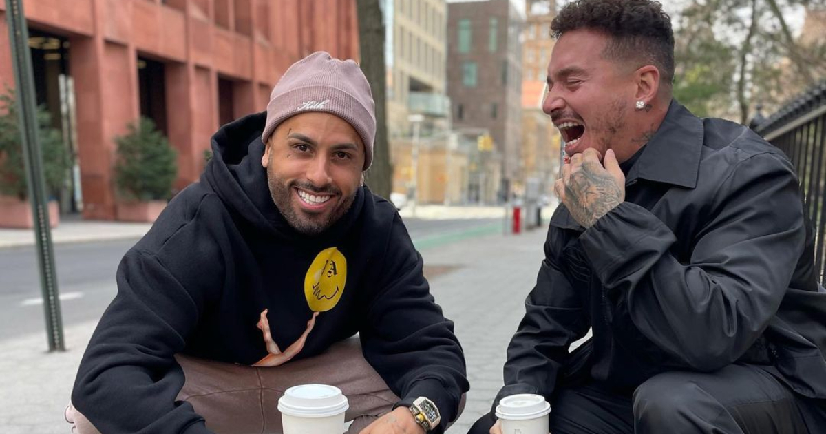 Nicky Jam y J Balvin se reencuentran y desatan las risas con divertido ...