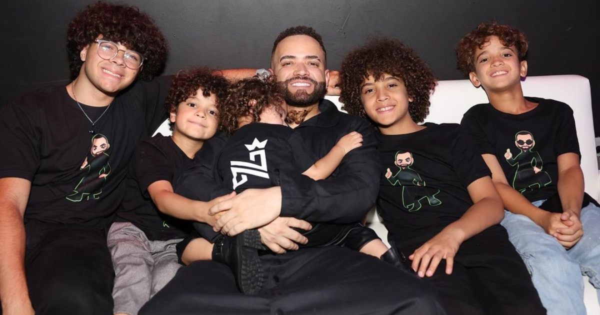 Nacho Mendoza celebra su cumpleaños rodeado del amor de sus cinco hijos