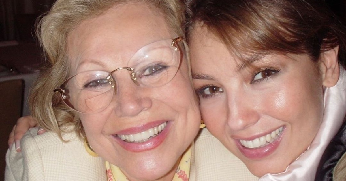 Thalia recuerda a su madre en el que hubiera sido su 87 cumpleaños