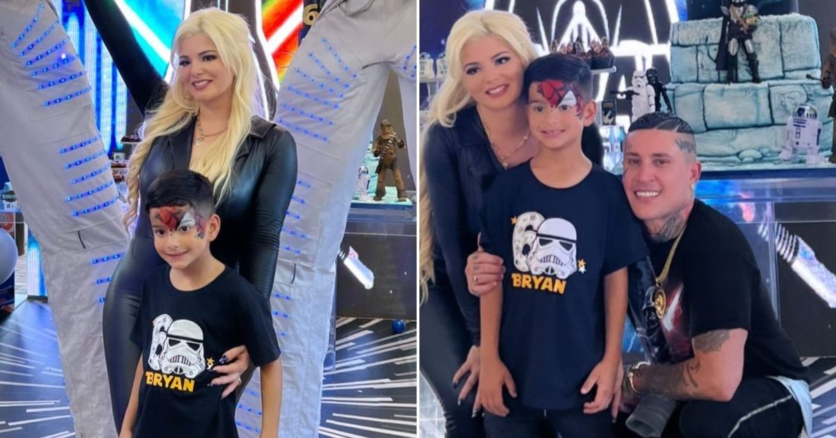 Temática "Star Wars" y animales exóticos: Así celebró Laura, esposa de ...