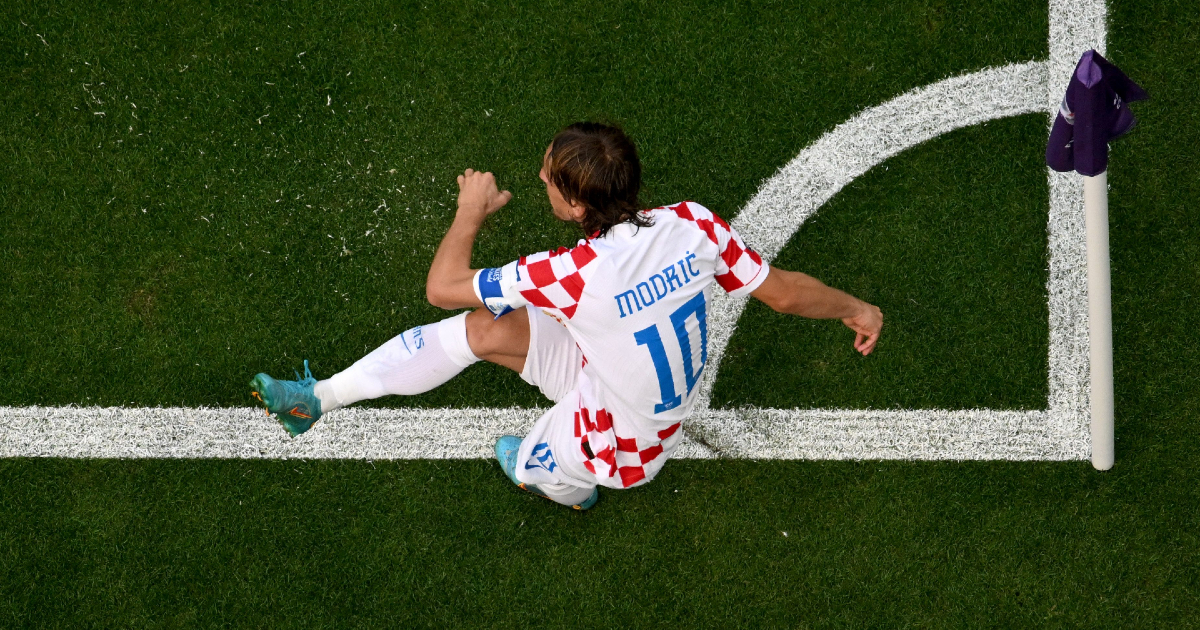 Luka Modric no logra domar a los Leones del Atlas