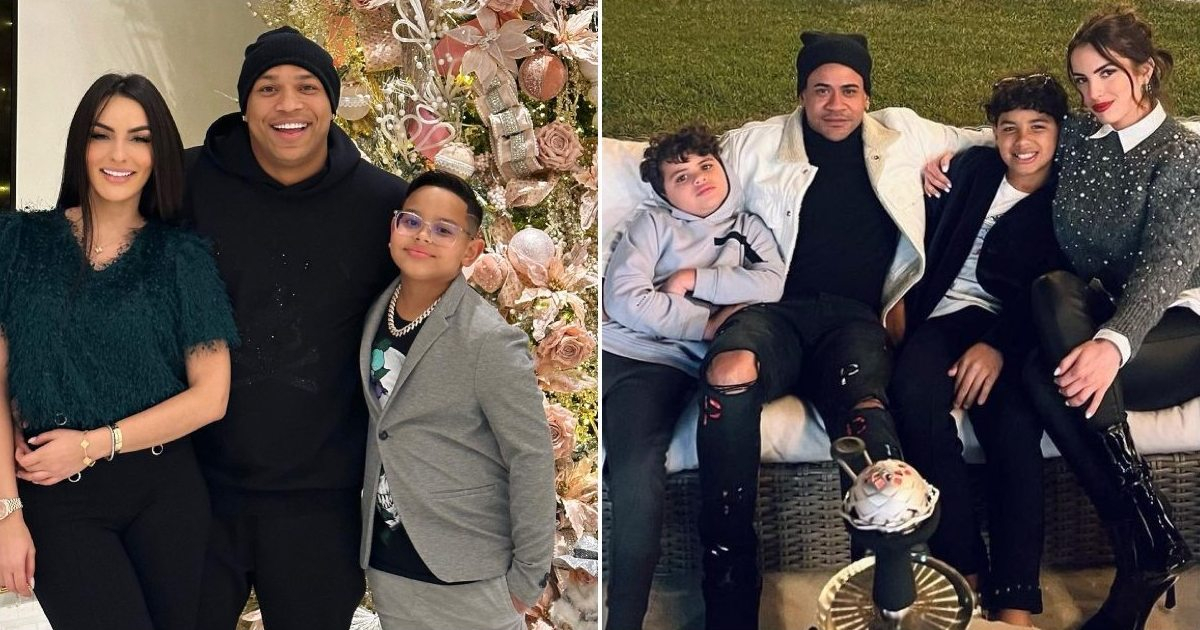 Así fue la Navidad en familia de Alexander Delgado y Randy Malcom