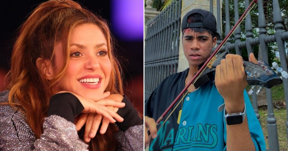 Violinista cubano Zamir conquista a Shakira con su versión del éxito ...