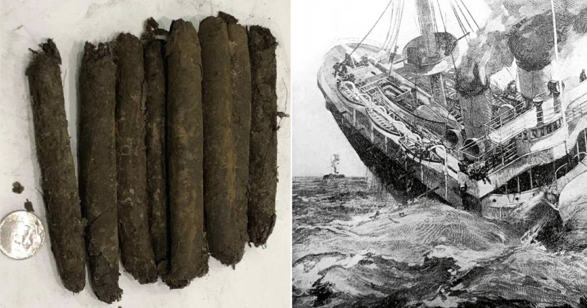 Subastan puros cubanos recuperados de barco hundido en 1857