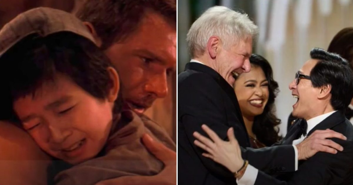 El abrazo de Indiana Jones y Tapón en los Oscar, casi 40 años después ...