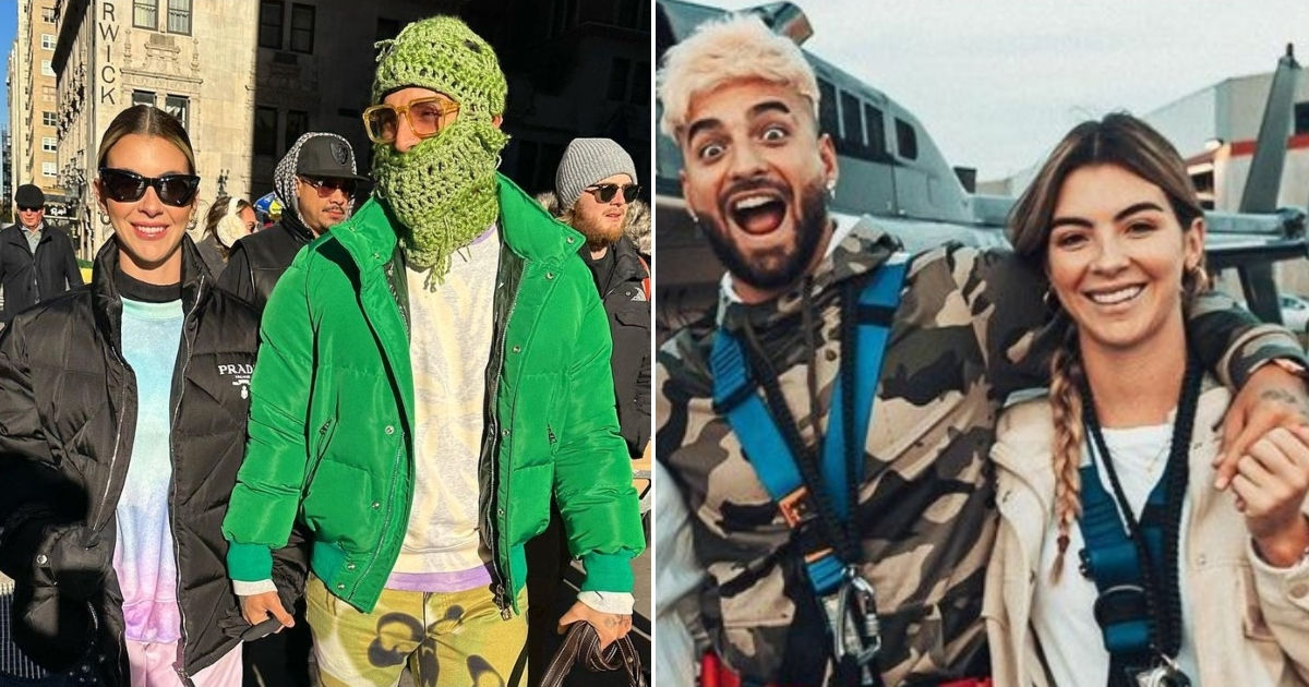 El ardiente posado en bikini de Susana Gómez, novia de Maluma, con el ...