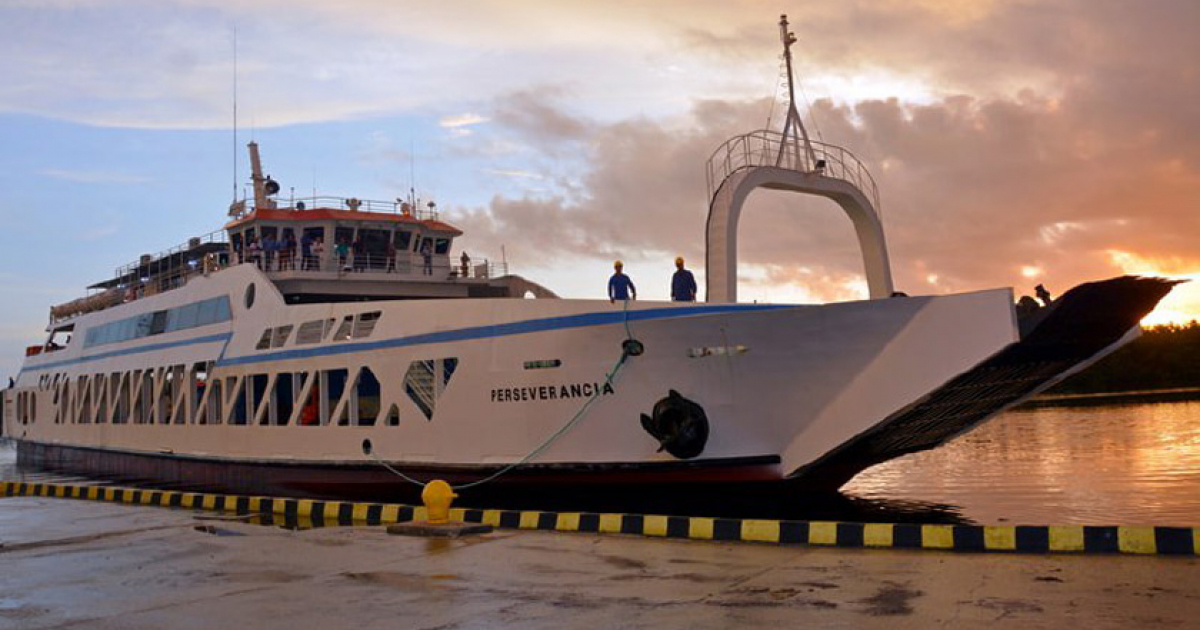 Ferry para transportación entre Isla de la Juventud y Batabanó realiza ...