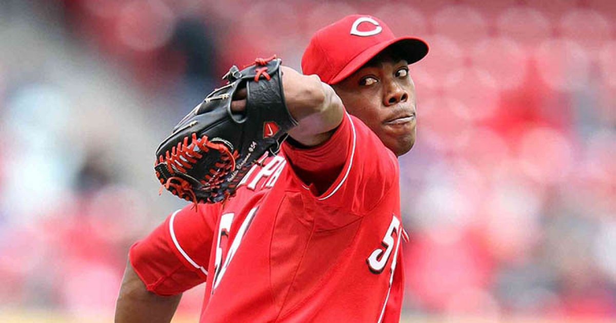 El cubano Aroldis Chapman es el pitcher más rápido de las Grandes Ligas