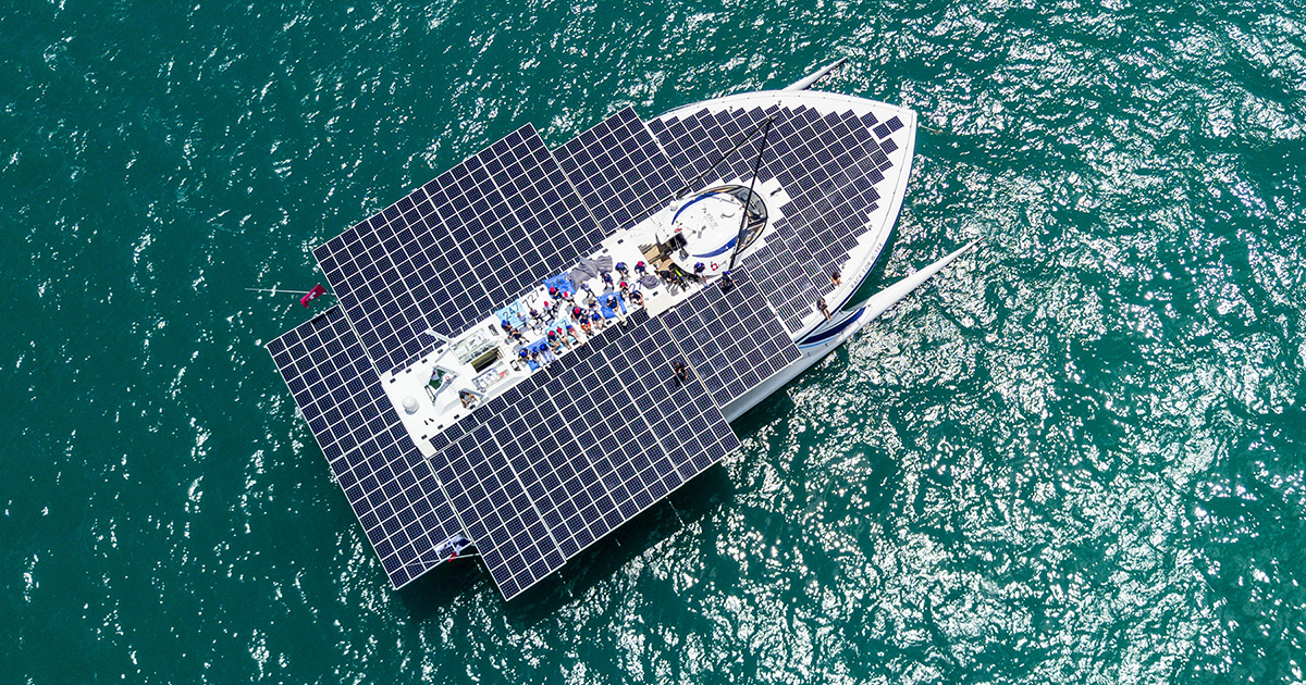 Barco ecológico realiza misión medioambiental en Cuba