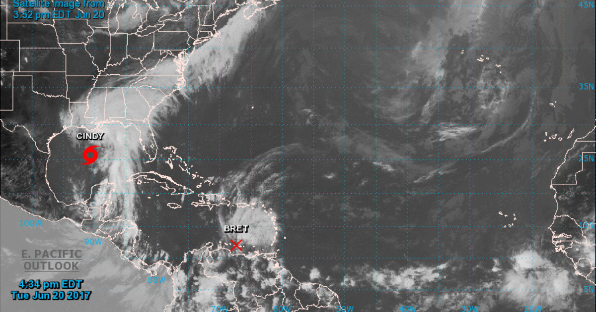 La tormenta Bret se debilitará a su paso por el sureste del Caribe