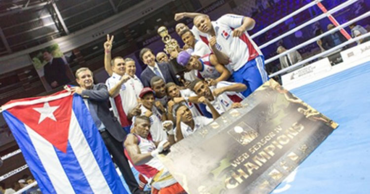 Cuba aplasta a Gran Bretaña y se corona en la VI Serie Mundial de Boxeo