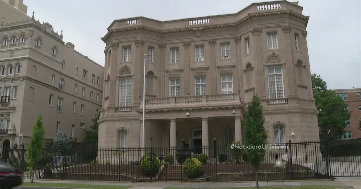 Todo listo para la nueva embajada de Cuba en Estados Unidos
